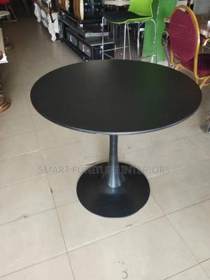 Round Wooden Top Single Pole Table in Lekki - Furniture, Smartex ...