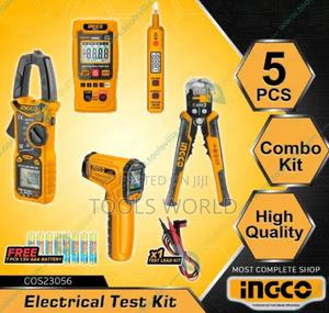 Ingco 5pcs/Set Electrical Test Kit Digital Clamp Multimeter in Lagos ...