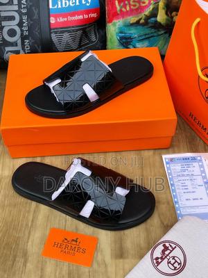 Best Selling HERMES Original CARTON Palm_all BLACK in Ikeja - Shoes ...