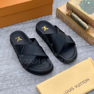 Louis Vuitton (LV) Leather Slippers for Men's in Lagos Island (Eko ...