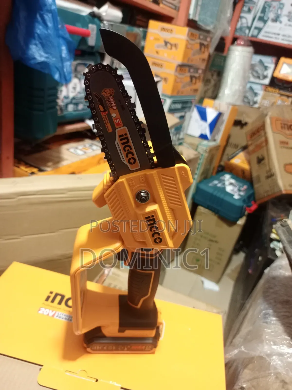 Ingco Cordless Chainsaw 5 Inch 20v Original in Lagos Island (Eko ...