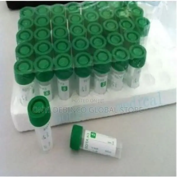 EDTA Bottle Blood Collection Tube - Non-Vacuum - 5ml - 50pcs in Ikeja ...