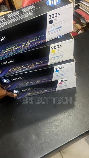 HP CF540A 203A Original Laserjet Toner Cartridge, Black, Sin in Lagos ...