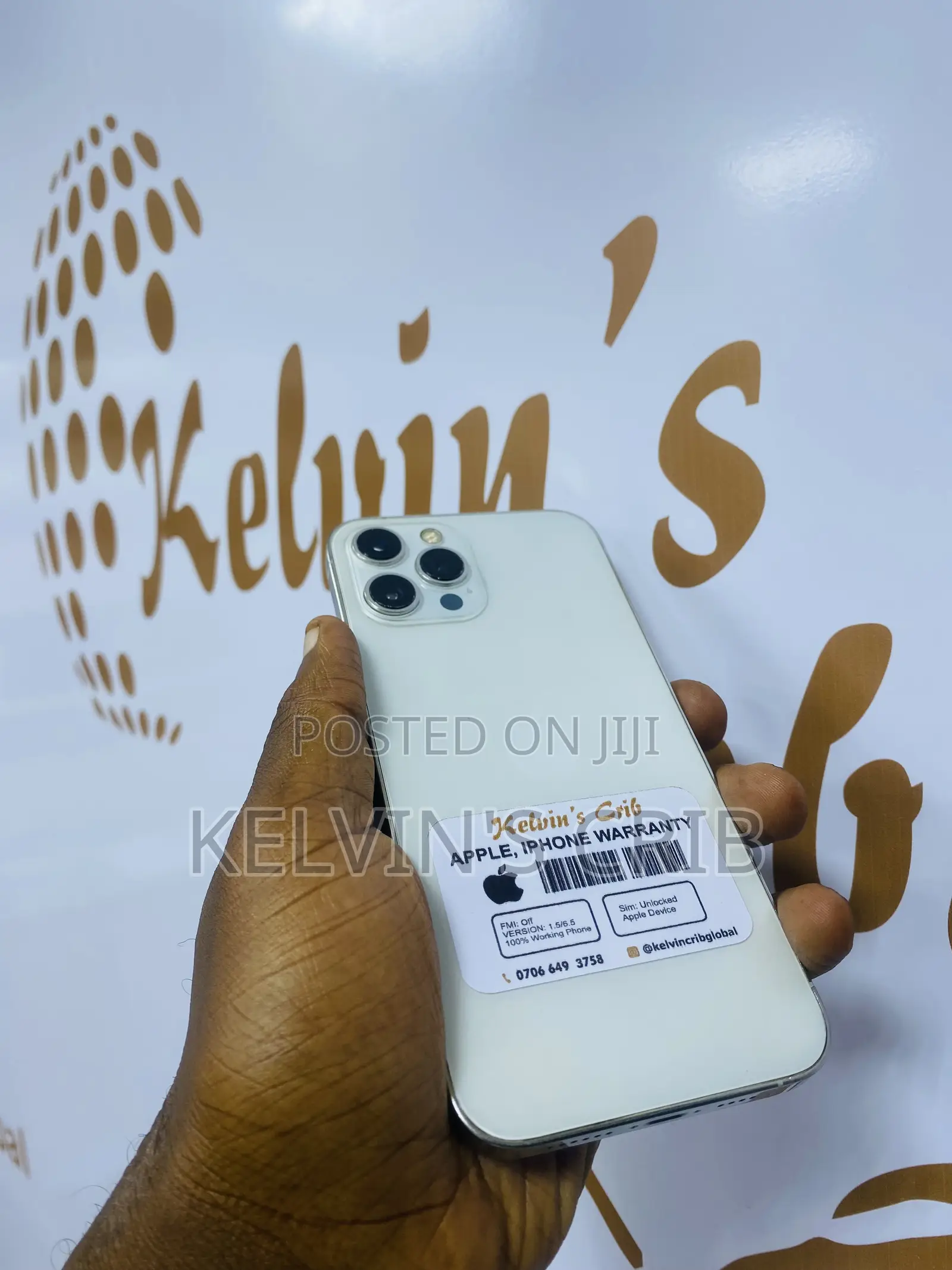 Apple iPhone 12 Pro Max 256 GB White for sale - Price: ₦ 525,000 on ...