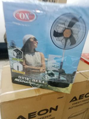 Strong OX Rechargeable Fan - Standing - 18 Inch in Surulere - Home ...