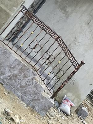 Classic Upright Versace Wrought Iron Design. in Dakibiyu - Building ...