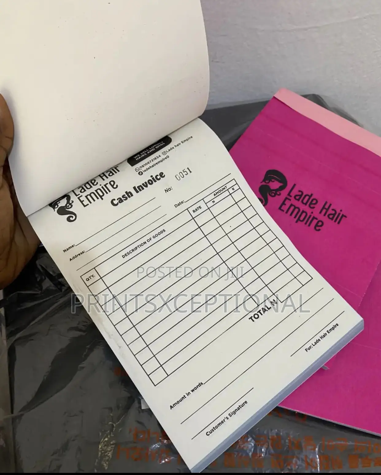 Invoice/ Receipt/ Waybill Printing in Ikeja - Printing Services ...