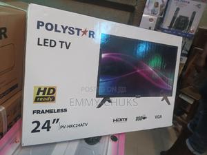 Original 24 Inches Polystar LED TV Frameless in Ikeja - TV & DVD ...