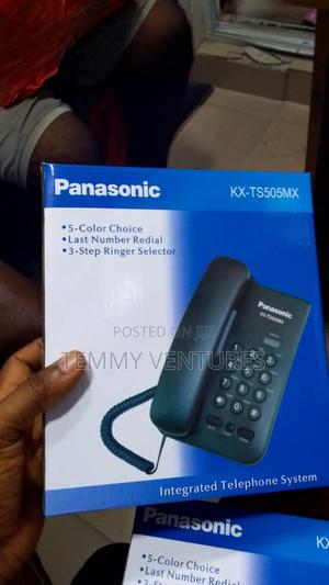 Panasonic Desk Phone Intercom KX-TS500MX - Black in Ikeja - Home Appliances, Citi Technologies ...