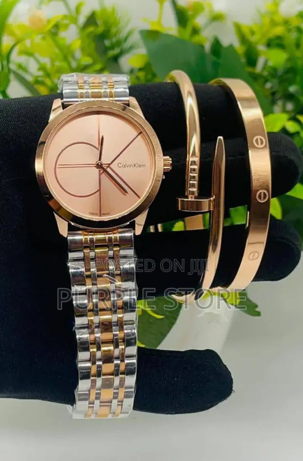 Calvin klein watch and bracelet set store