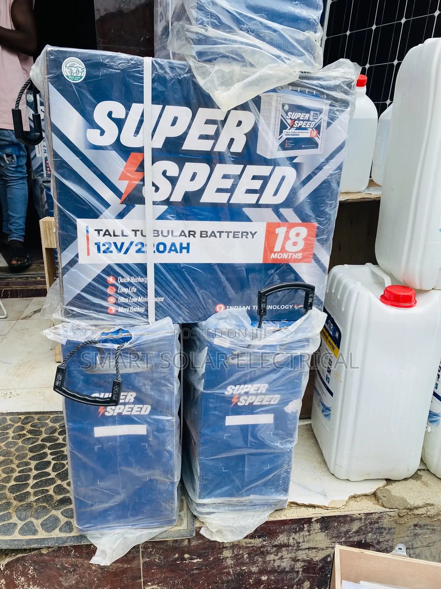 220ah Superspeed Tubular Battery in Ojo - Solar Energy, Smart Solar ...