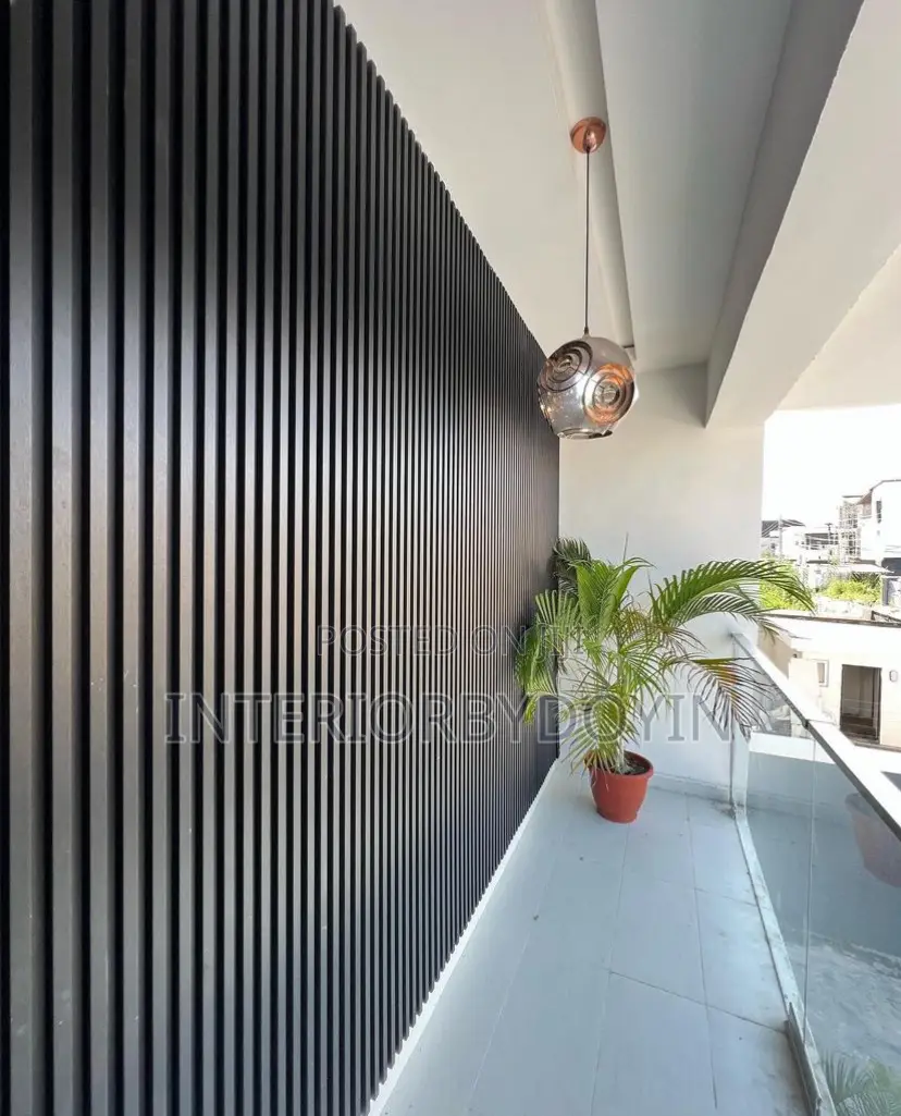 WPC Fluted Panels Design and Installation in Lekki - Building & Trade ...