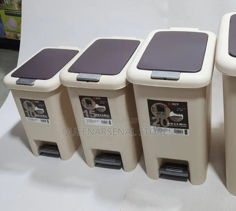 Plastic Pedal Dustbin -- 10l, 15l, 20l in Lagos Island (Eko) - Storage ...