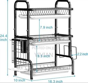 Dish Rack(3 Layers) in Lagos Island (Eko) - Home Accessories, Stacey ...