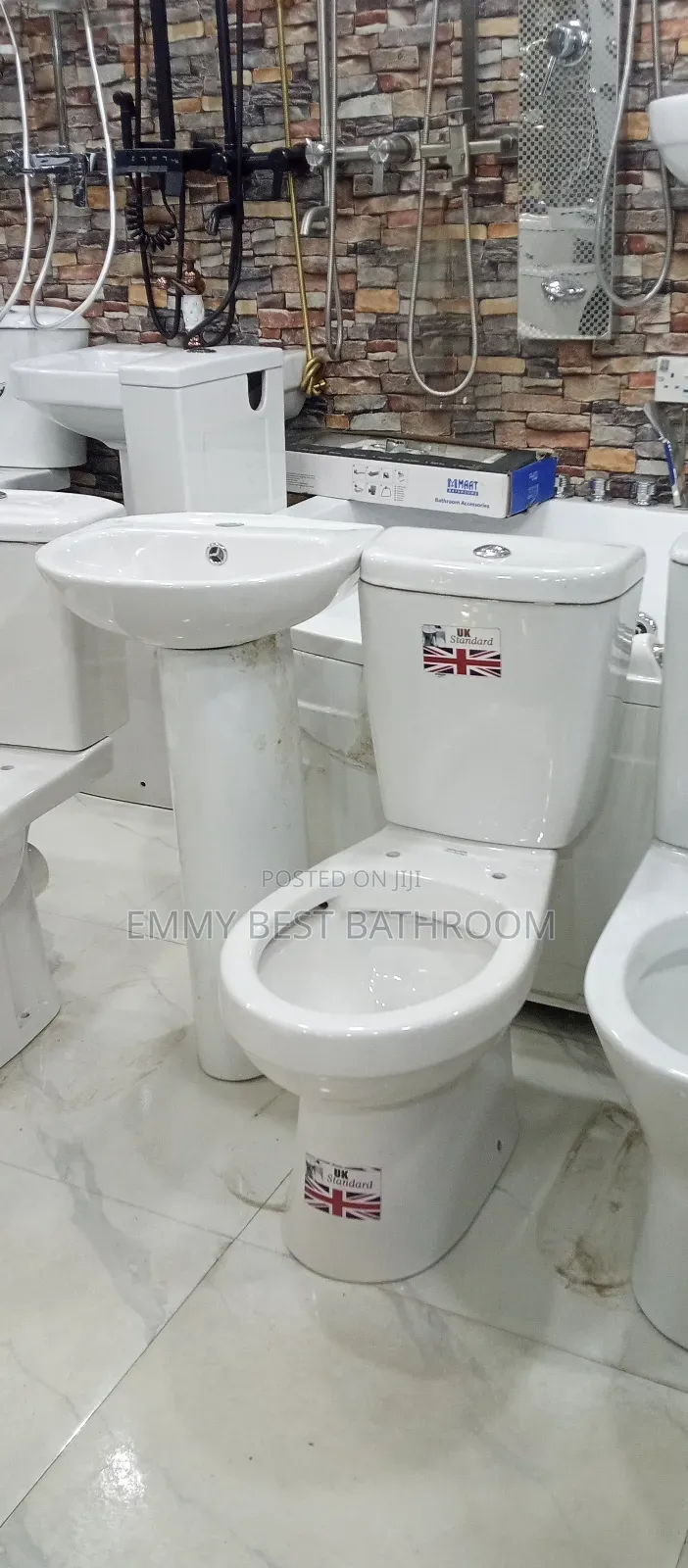 Simple WC Set With the Wash Hand Basin in Orile - Plumbing & Water ...