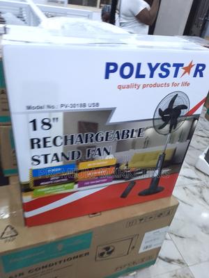 Stylish 18 Inches Polystar Rechargeable Fan in Lagos Island (Eko ...