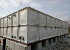 Water Storage Tank FRP/GRP Tank and Stanchion Construction in Asokoro ...