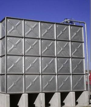 40,000 Litres Water Storage Tank/FRP/GRP Water Tank Constr. in Benin ...
