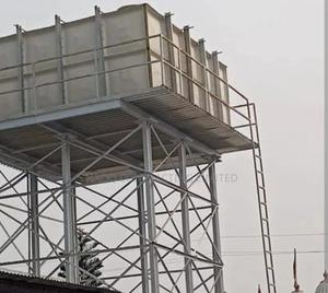 Water Stanchion/ Water Scaffold Construction With Water Tank in Lekki ...