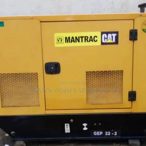 Semi-New 22kva Cat Mantrac Soundproof Diesel Generator in Ikeja ...