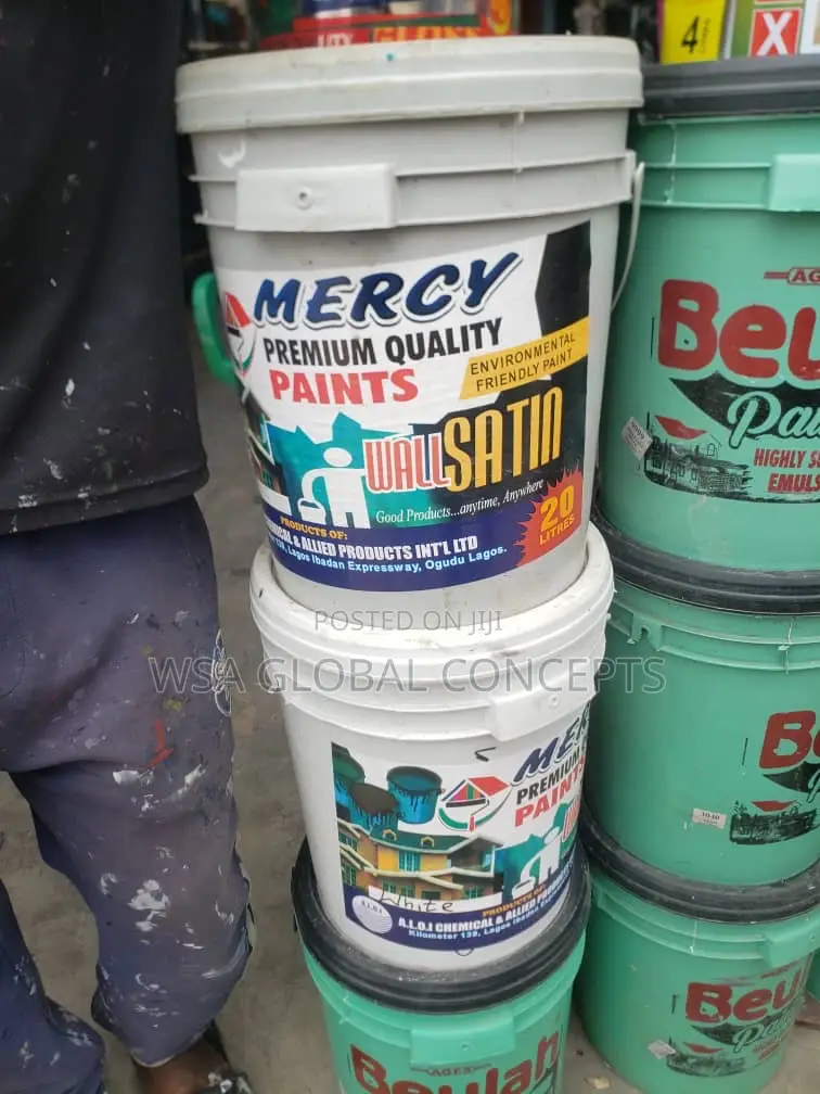 20 Liters Mercy Quality Wall Satin Paint in Lagos Island (Eko ...