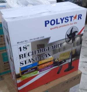 Clean Polystar Rechargeable Standing Fan -18 Inches in Mushin - Home ...