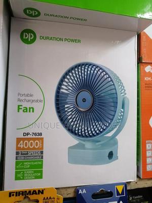 Dp Rechargeable Fan With Clip and Led Light Function in Ikeja - Home ...