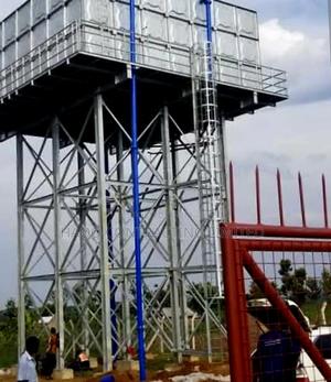 Water Tank Stanchion Construction/70+ Jobs Successfully Done in Lekki ...