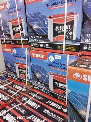 Original Indian Tubular Battery Sunfit 220ah 12v in Ojo - Solar Energy ...