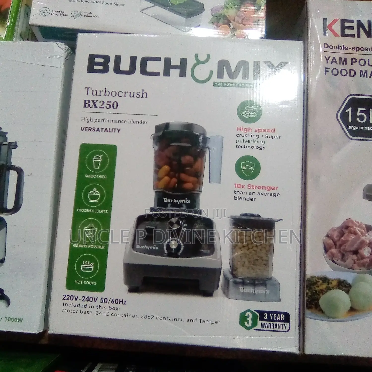 Buchymix Professional High Performance 3in1 Blender, 2200w in Ojo ...