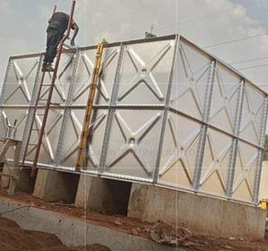 Fibreglass FRP GRP Water Storage Tank Construction in Sokoto North ...