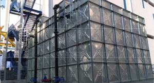 Water Tank Construction/Pressed Steel Braithwaite Panels in Dakibiyu ...