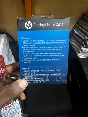 HP X600 Wired Mouse High Performance Optical Gaming Mouse Wi for sale ...