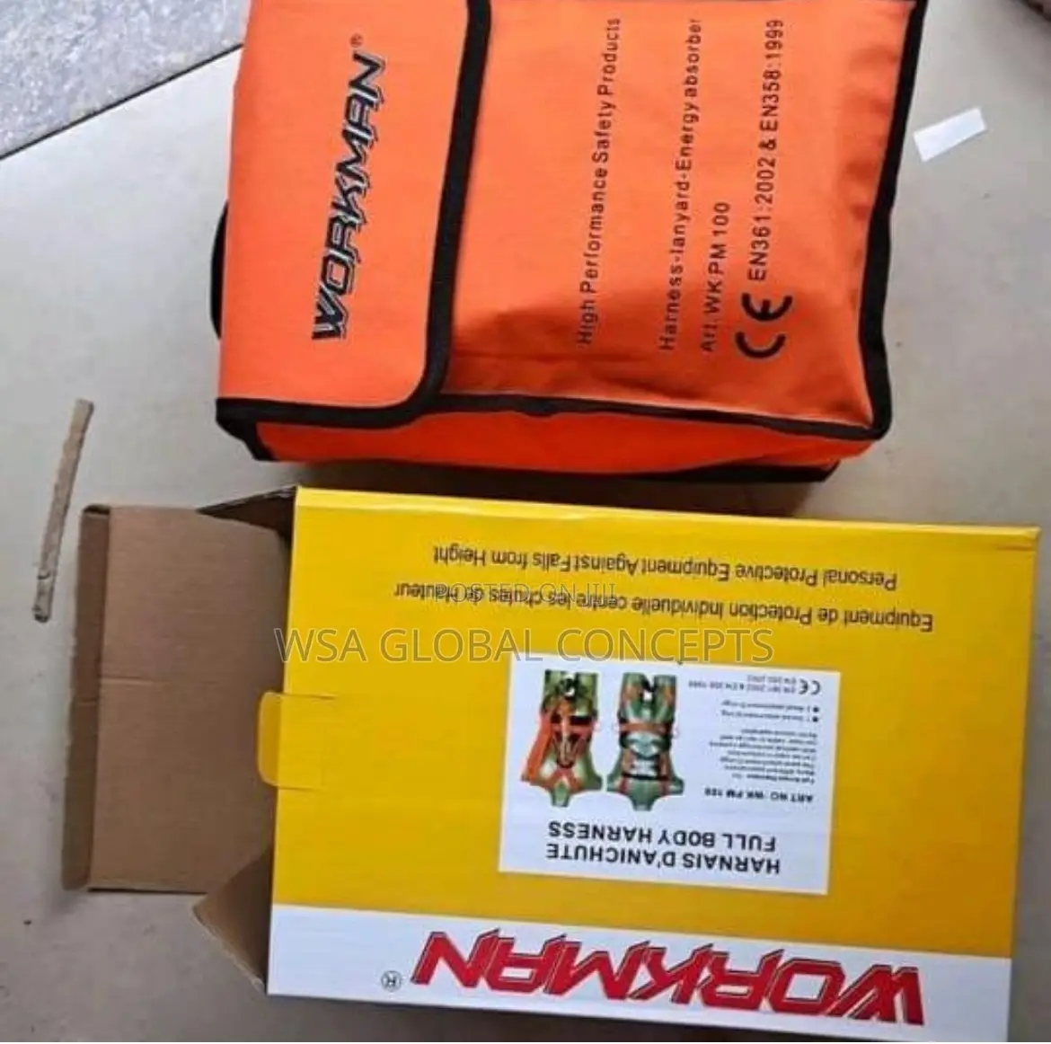Workman Safety Full Body Harness for sale - WSA Global concepts Price ...