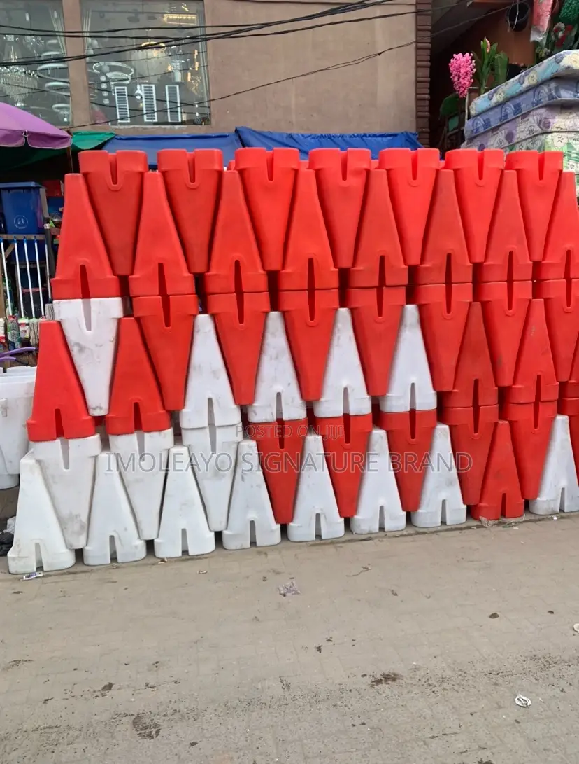 Safety Road Divider Or Plastic Road Barriers in Lagos Island (Eko ...