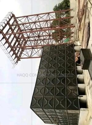 Water Tank/Stanchion,GRP/Pressed Steel/SMC Construction in Gwarinpa ...