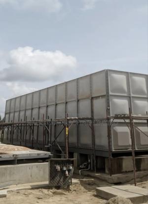 Water Tank Construction/FRP/GRP Fibreglass,Pressed Steel in Ikeja - Building & Trade Services ...