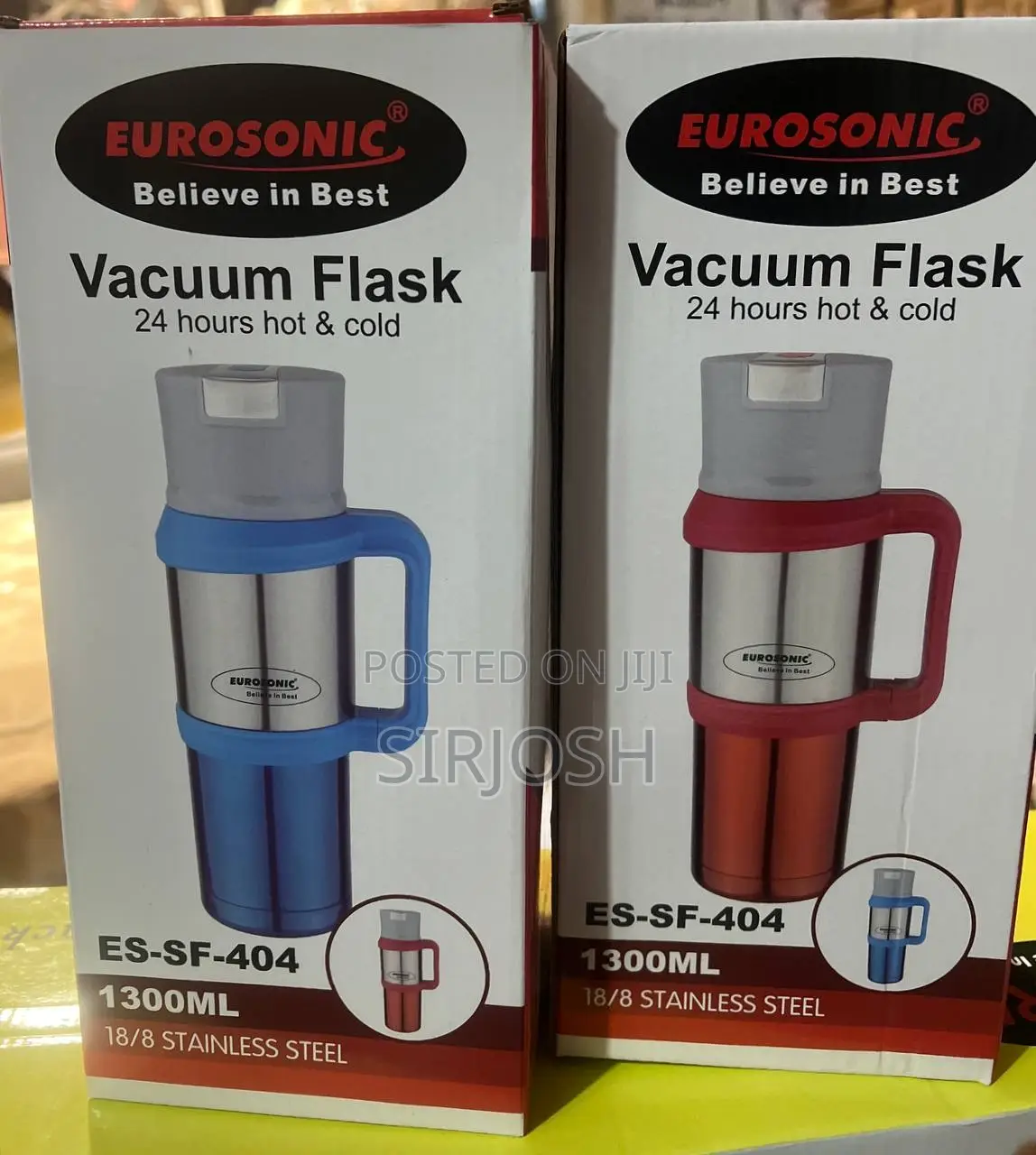 24hrs Hot Cold Vacuum Flask for sale - Sirjosh Price: ₦ 18,000 on Jiji ...