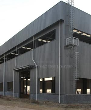 Warehouse / Factory Steel Construction in Ikeja - Building & Trade Services, Haqq Contracting ...