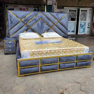 6/6 Padded Bed Frame With Orthopedic Spring Mattress in Ojo - Furniture ...