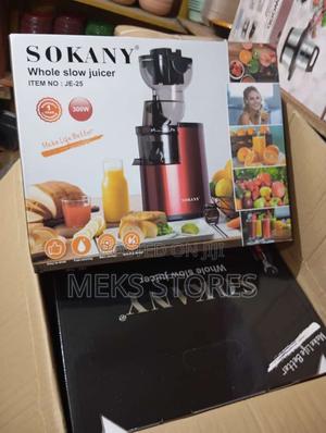 Sokany Slow Juicer 300watts in Lagos Island (Eko) - Kitchen Appliances, Meks Stores Onyeizugbo ...