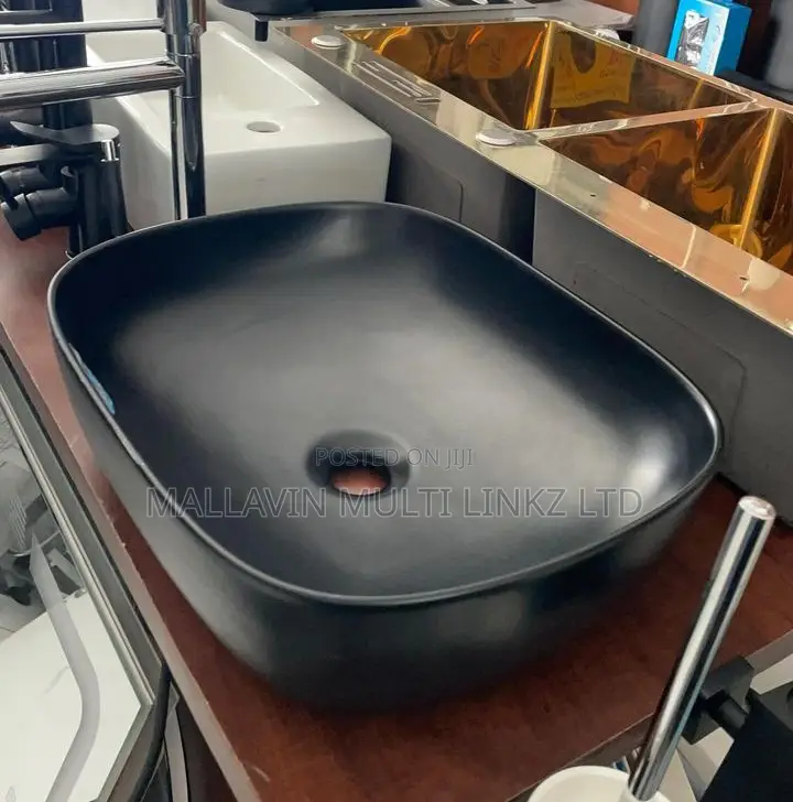 Matte Black Countertop Wash Hand Basins in Orile - Plumbing & Water ...