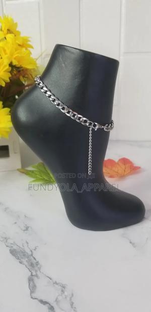 Silver Pure Cuban Steel Leg Chain in Ajah - Jewelry, Fundyola Apparel ...