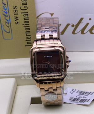 Original Cartier Swiss Made Rose Gold Chain Watch in Store in Wuse ...