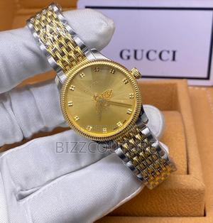Original Gucci Swiss Made Gold Chain Watch Is Available Now in Wuse ...
