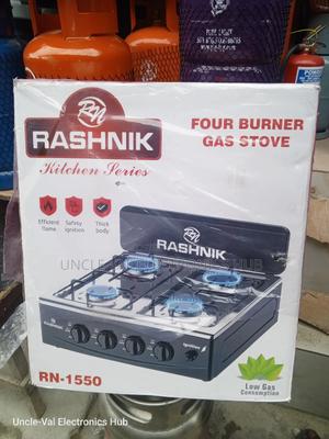 Rashnik 4-Burner Gas Stove in Ojo - Kitchen Appliances, Uncle Val ...