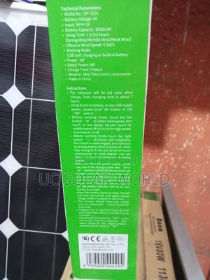 DP Duration Power 3000ahm Desktop Portable Rechargeable Fan in Ojo ...