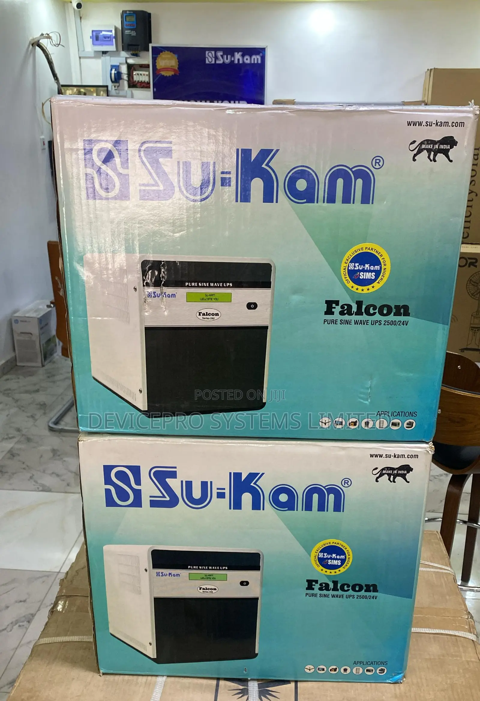 Su-Kam 2.5kva 24V Falcon+ Pure Sine Wave Inverter in Ikeja - Solar Energy, Devicepro Systems ...