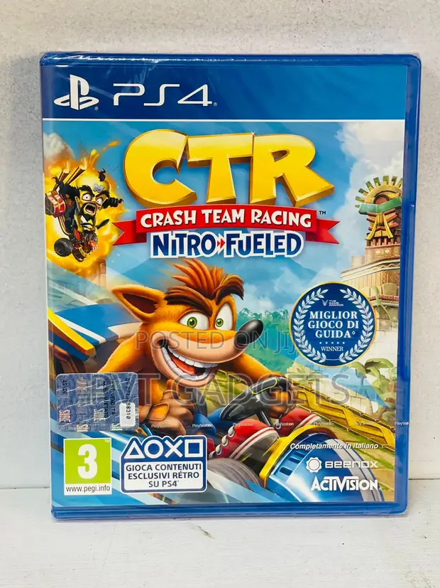 Ps4 Crash Team Racing CTR in Ikeja Video Games Pvtgadgets Nig Ltd Jiji.ng
