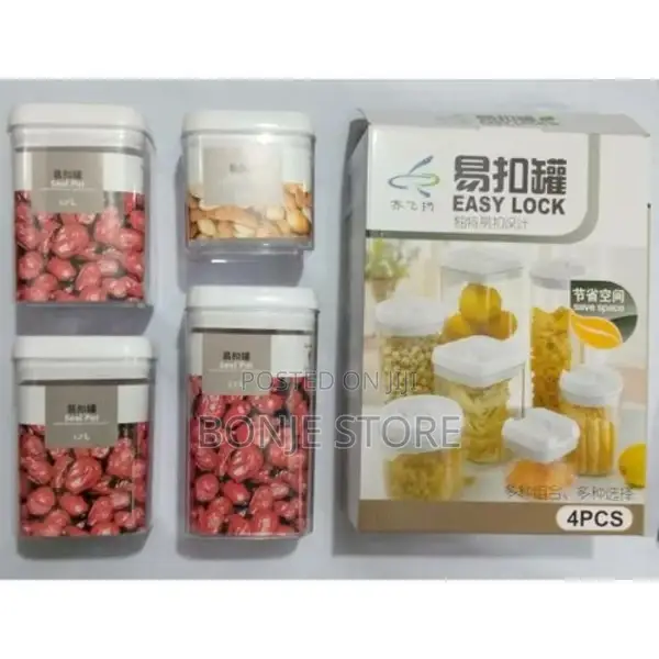 4-1 Easy Lock Container Jar With Lid in Lagos Island (Eko ...